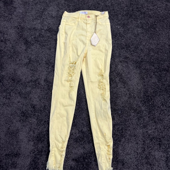 Jeans | Jeans Yellow | Poshmark